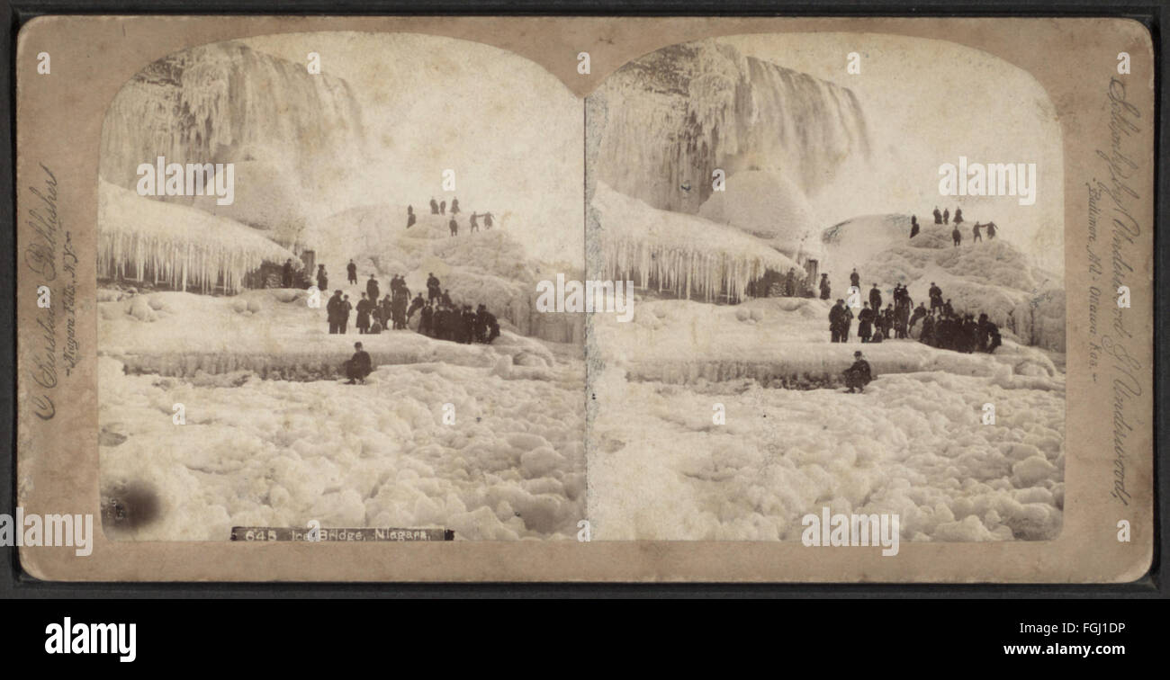 A photograph from the Robert N. Dennis collection showing the Ice ...