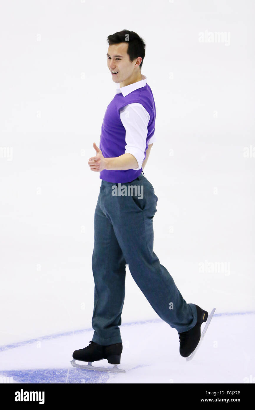 Taipei, Taiwan. 19th Feb, 2016. Patrick Chan (CAN) Figure Skating : ISU ...