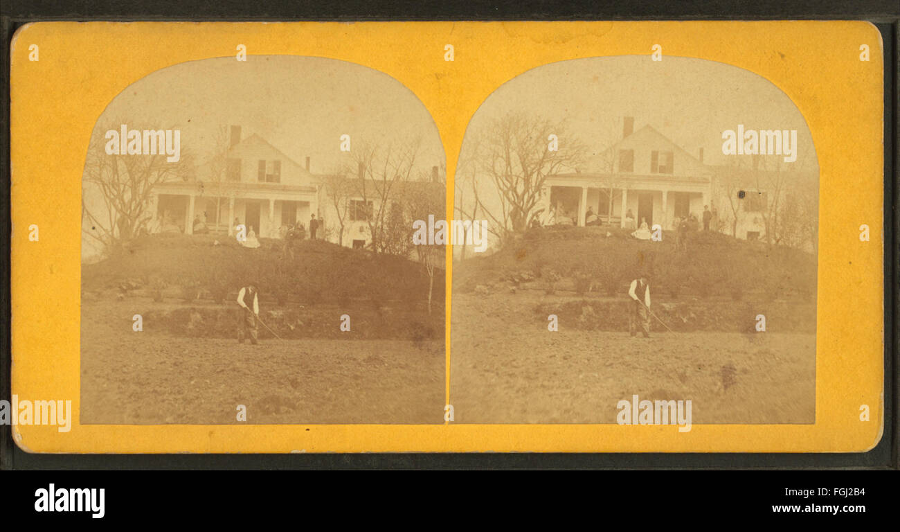 My uncle F. Reed house. Me front of view., by D. A. Henry Stock Photo ...