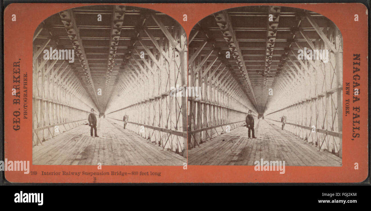 Interior raiway railway suspension bridge hi-res stock photography and ...