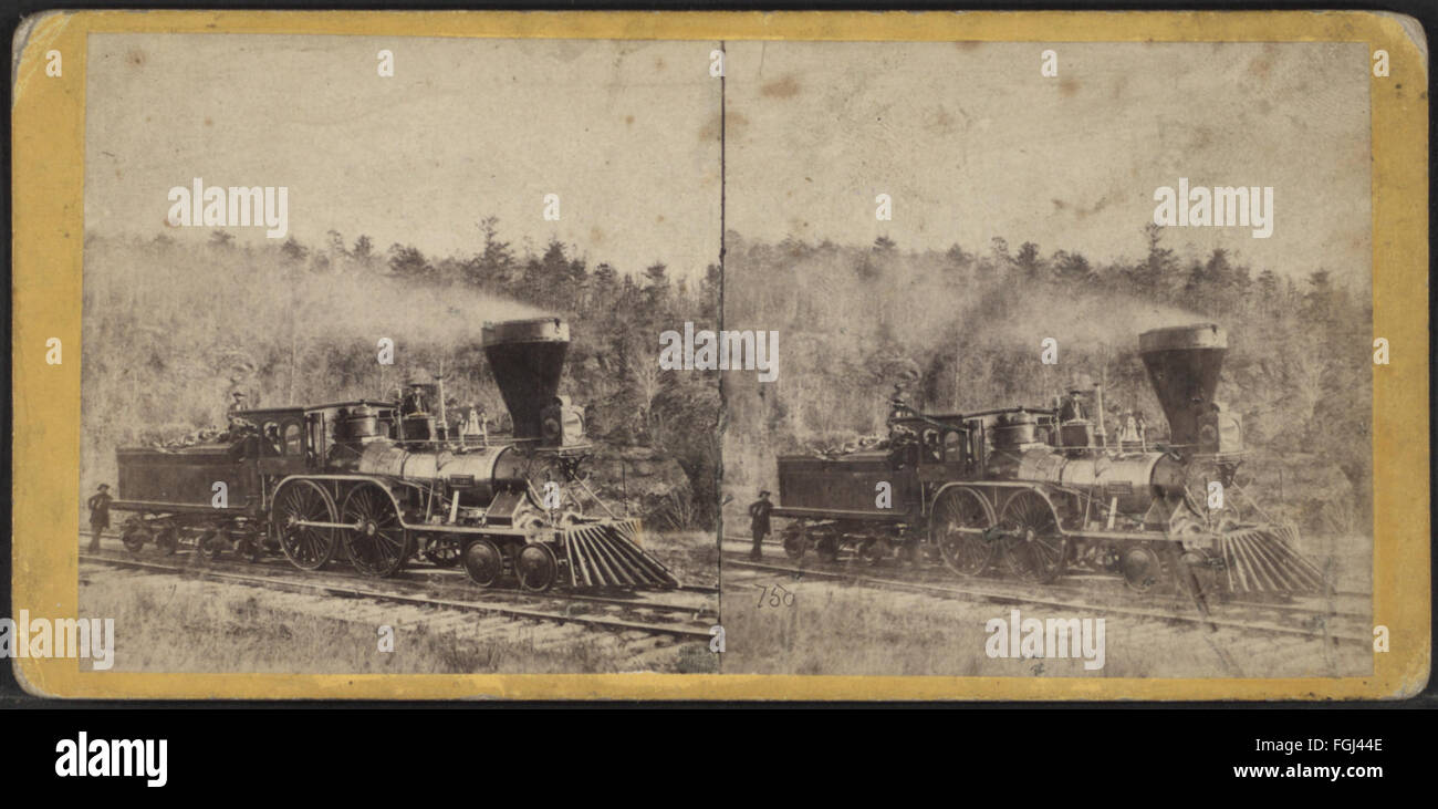 American steam locomotive 1800s hi-res stock photography and images - Alamy