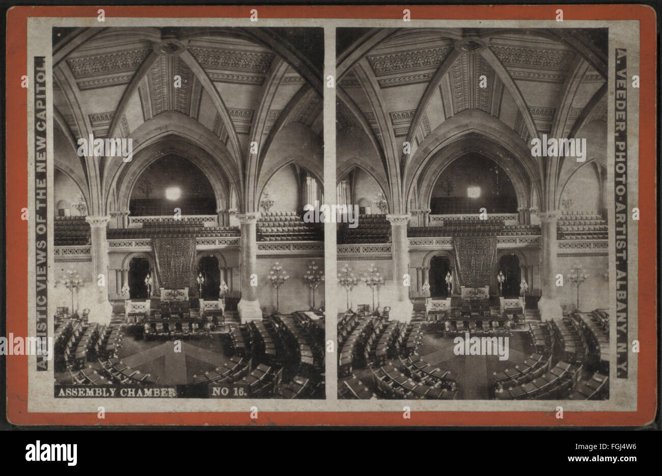 Photograph of the Assembly Chamber, capturing the legislative space and ...