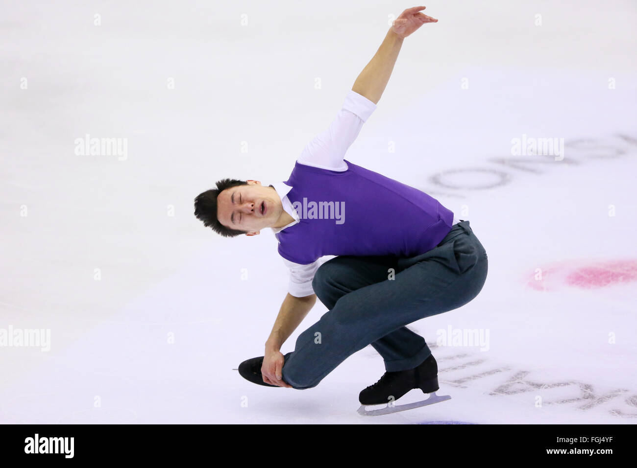 Taipei, Taiwan. 19th Feb, 2016. Patrick Chan (CAN) Figure Skating : ISU ...