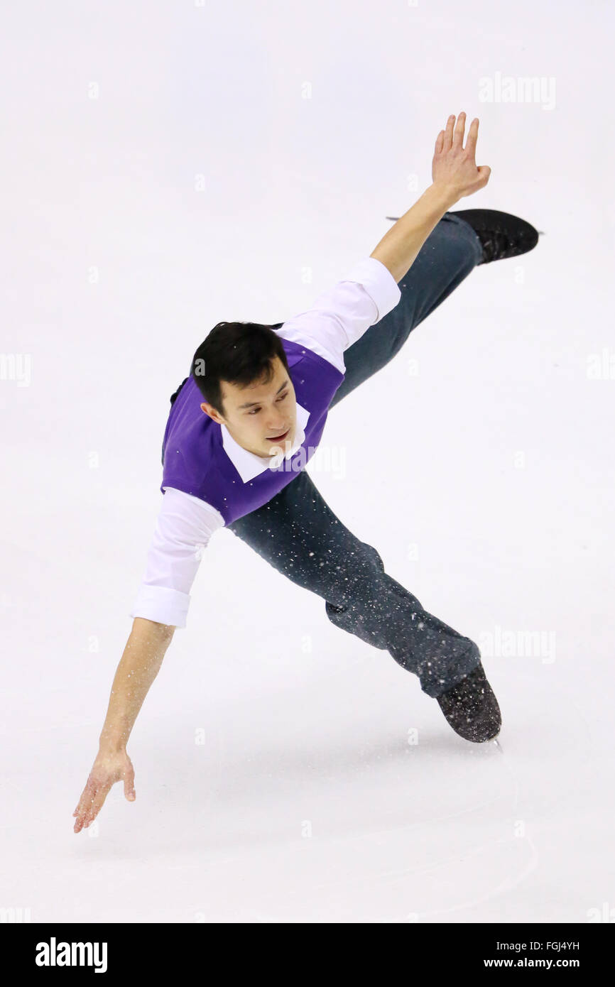 Taipei, Taiwan. 19th Feb, 2016. Patrick Chan (CAN) Figure Skating : ISU ...