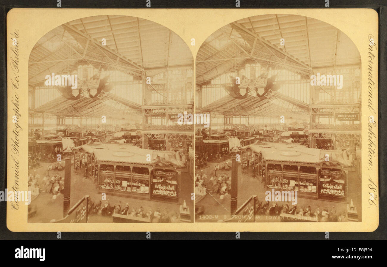 A photograph by Centennial Photographic Co. showing the Main Building ...