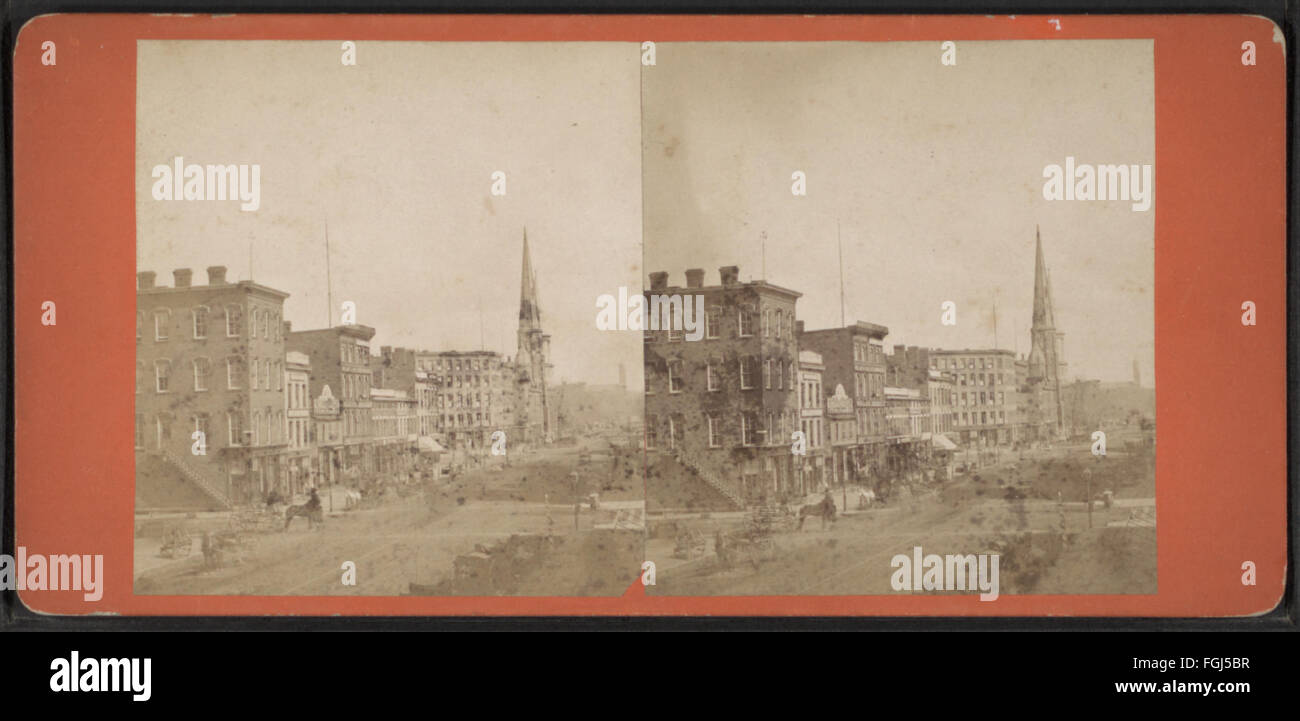 Main St, north fr. (from) Tifft House, from Robert N. Dennis collection ...