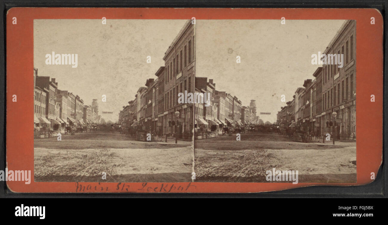 Lockport new york 19th century hi-res stock photography and images - Alamy