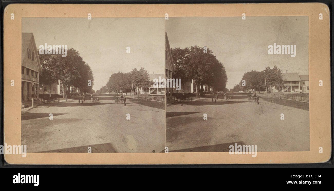 A photograph of Main Street in Derby Center, capturing the town's ...