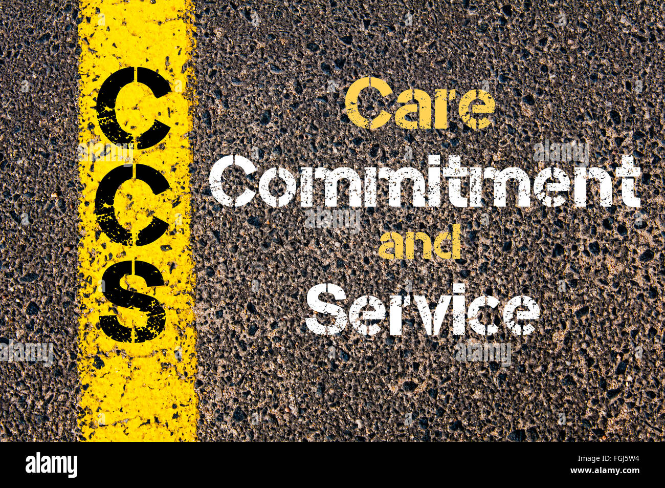 Concept image of Business Acronym CCS Care, Commitment, and Service ...