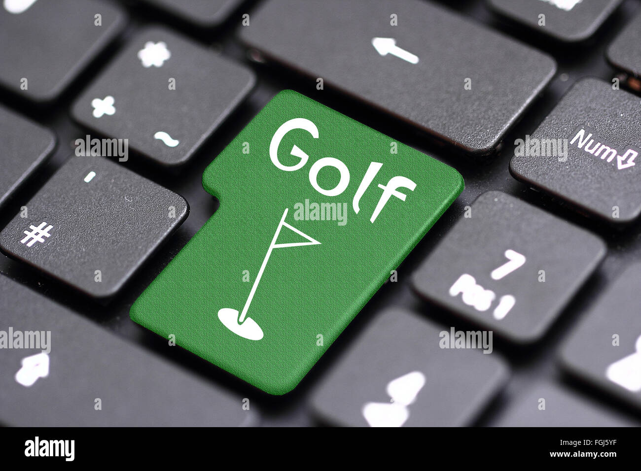 Golfing technology hi-res stock photography and images - Alamy