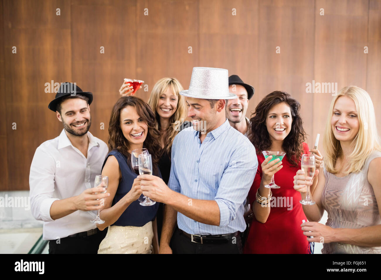 Group of friends having fun Stock Photo - Alamy