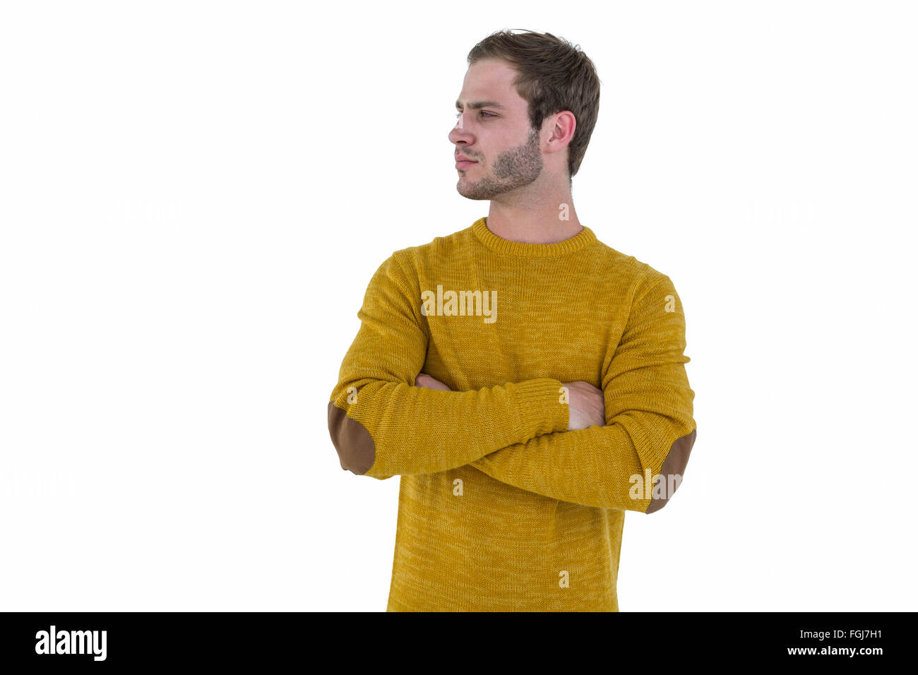 Man folding his arms hi-res stock photography and images - Alamy
