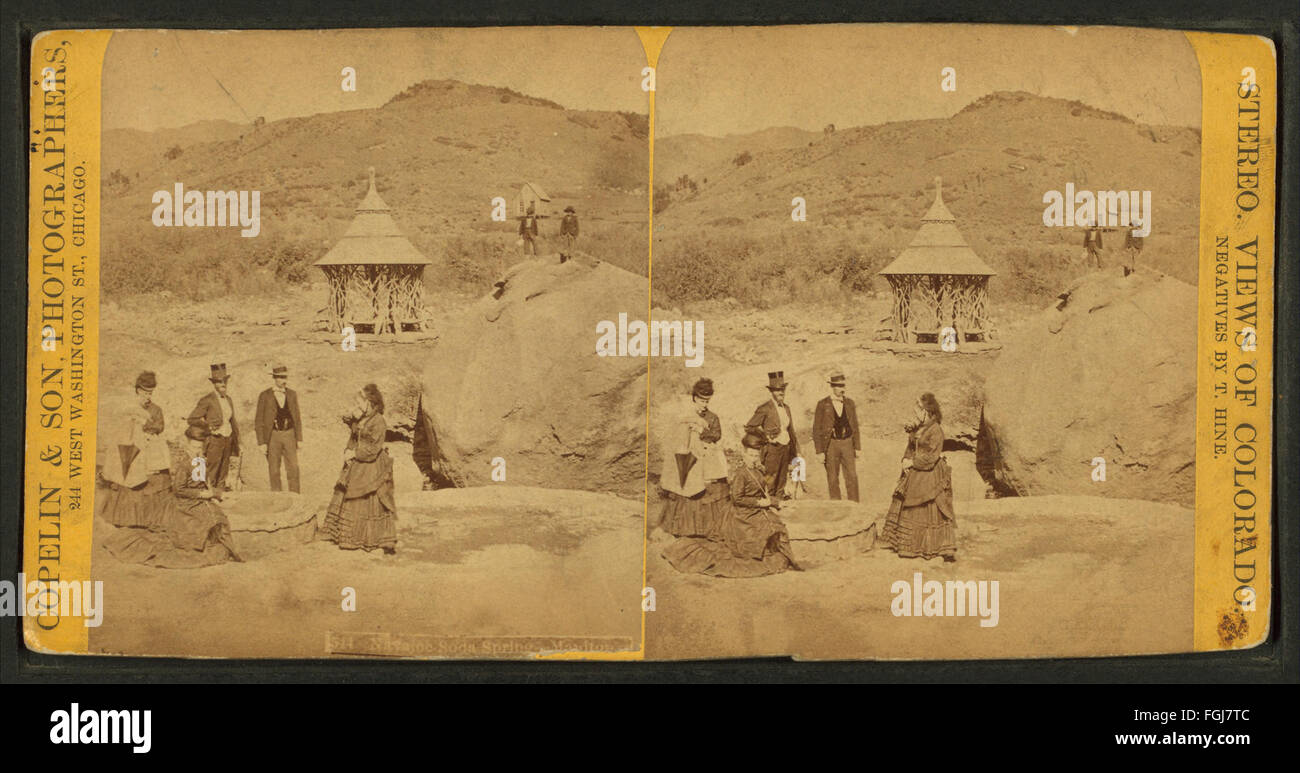 Photograph of the Navajoe Soda Spring in Manitou, Colorado, showcasing ...