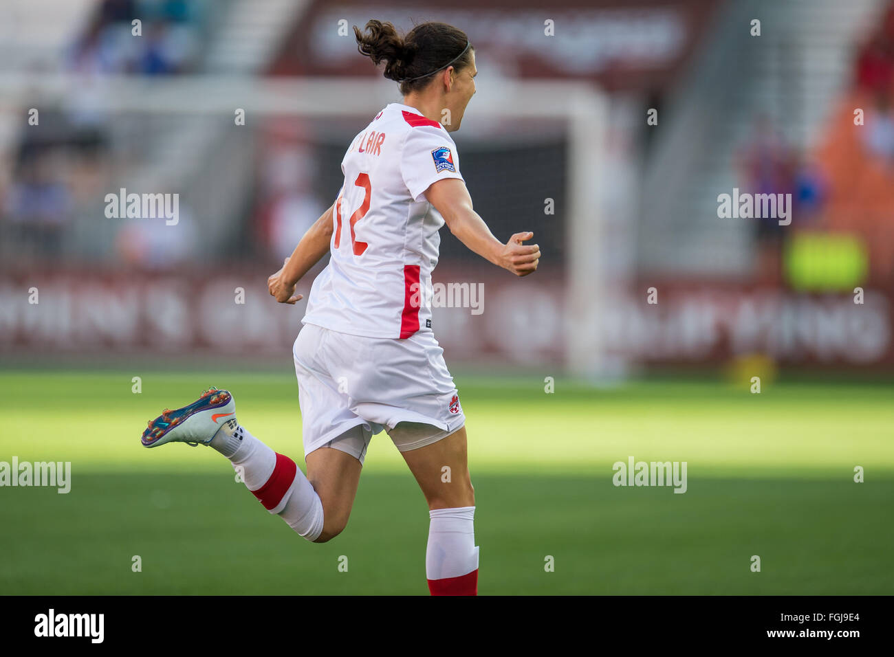 Christine sinclair goal hi-res stock photography and images - Alamy