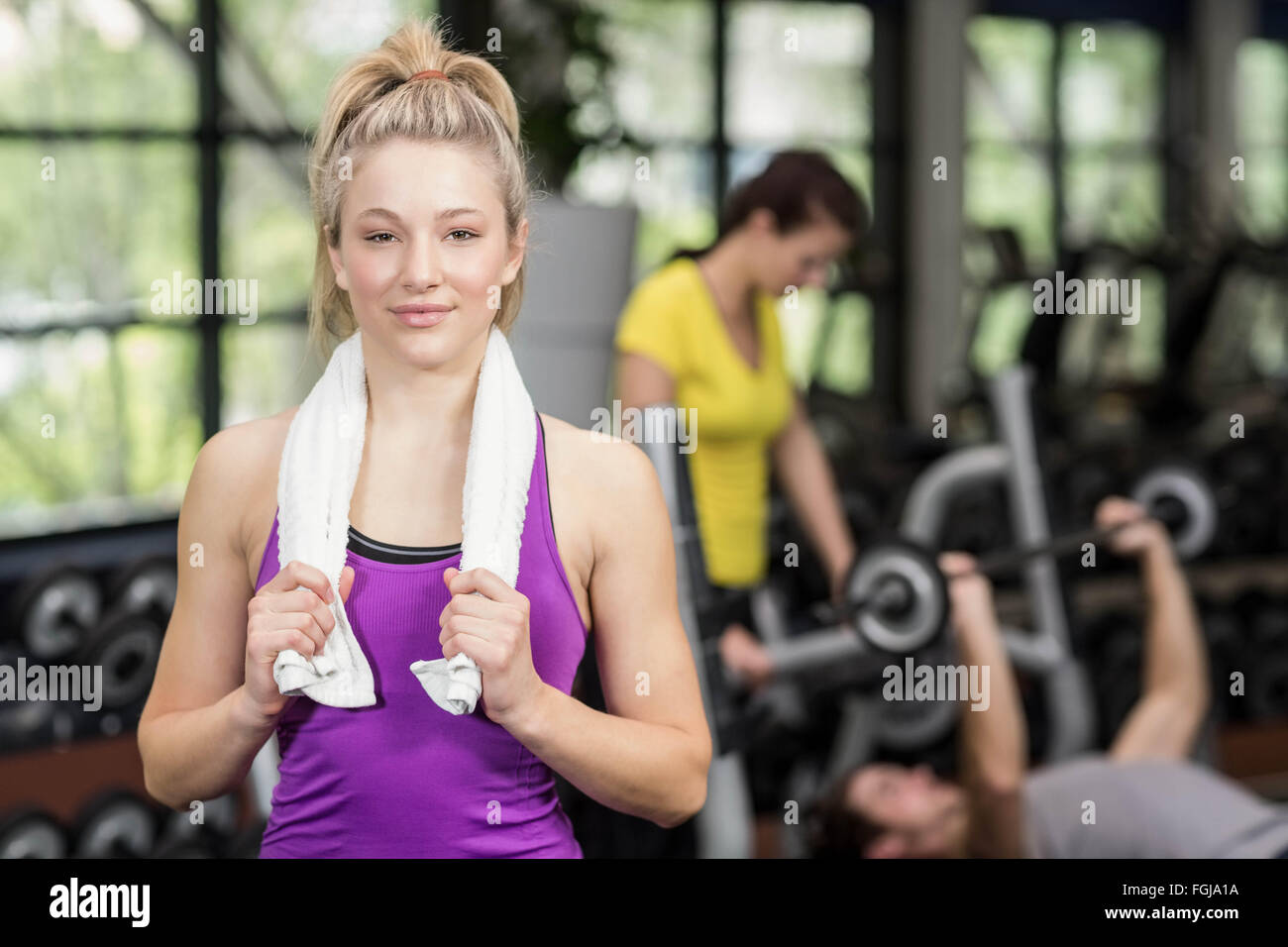 Lean woman fit hi-res stock photography and images - Alamy