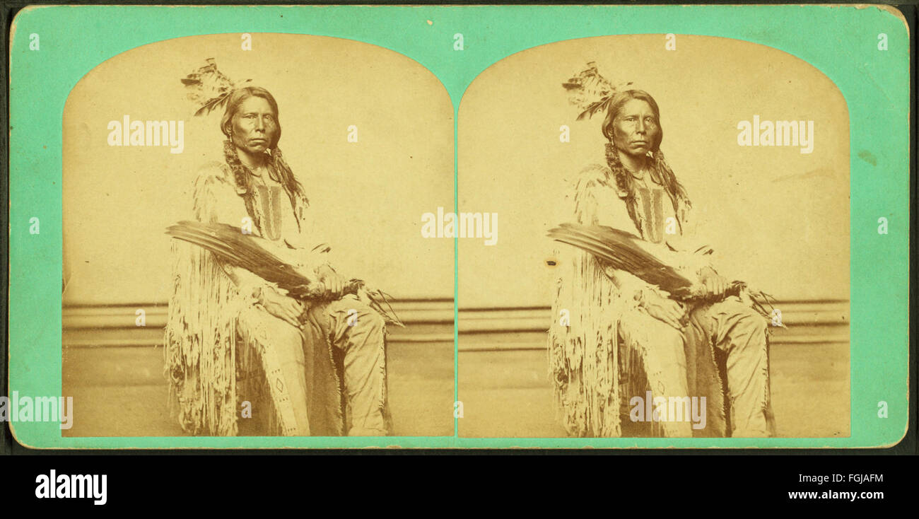 A photograph from the Robert N. Dennis collection depicting the Pawnee ...