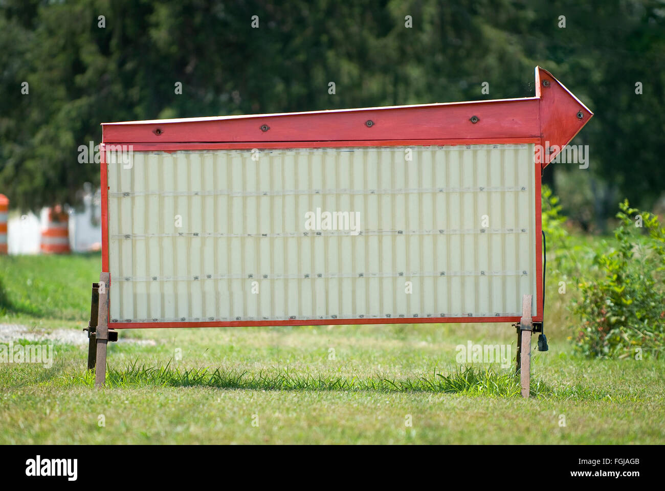 Marquee sign blank hi-res stock photography and images - Alamy