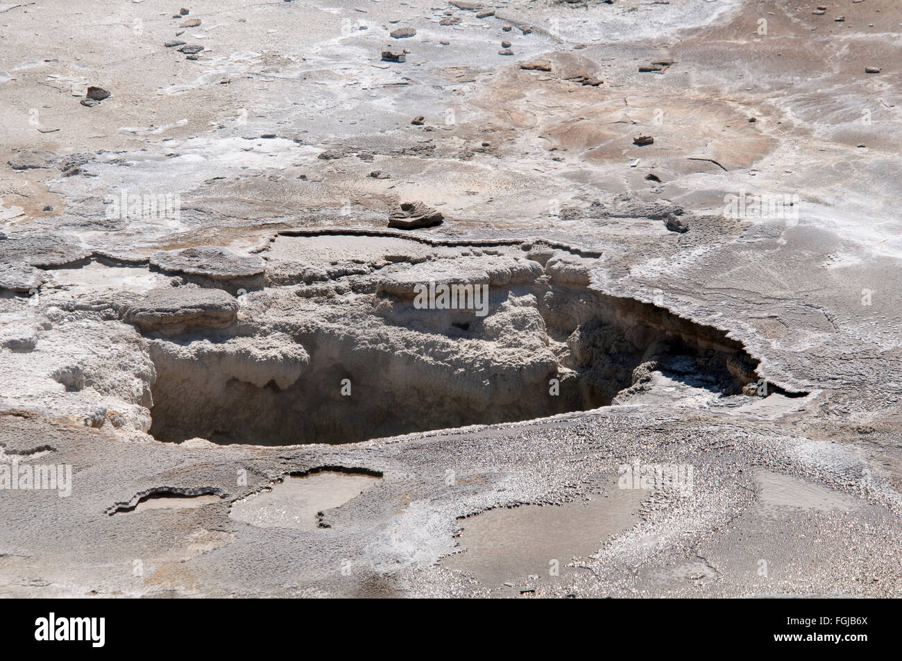 Artist's palette in Orakei Korako is a 10000 square meter sinter ...