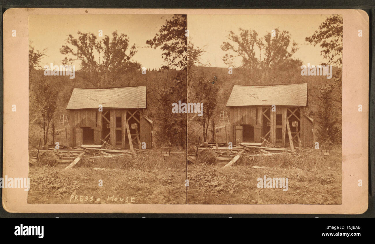 Photograph of the Press House, taken by J. L. Nye. The image features ...