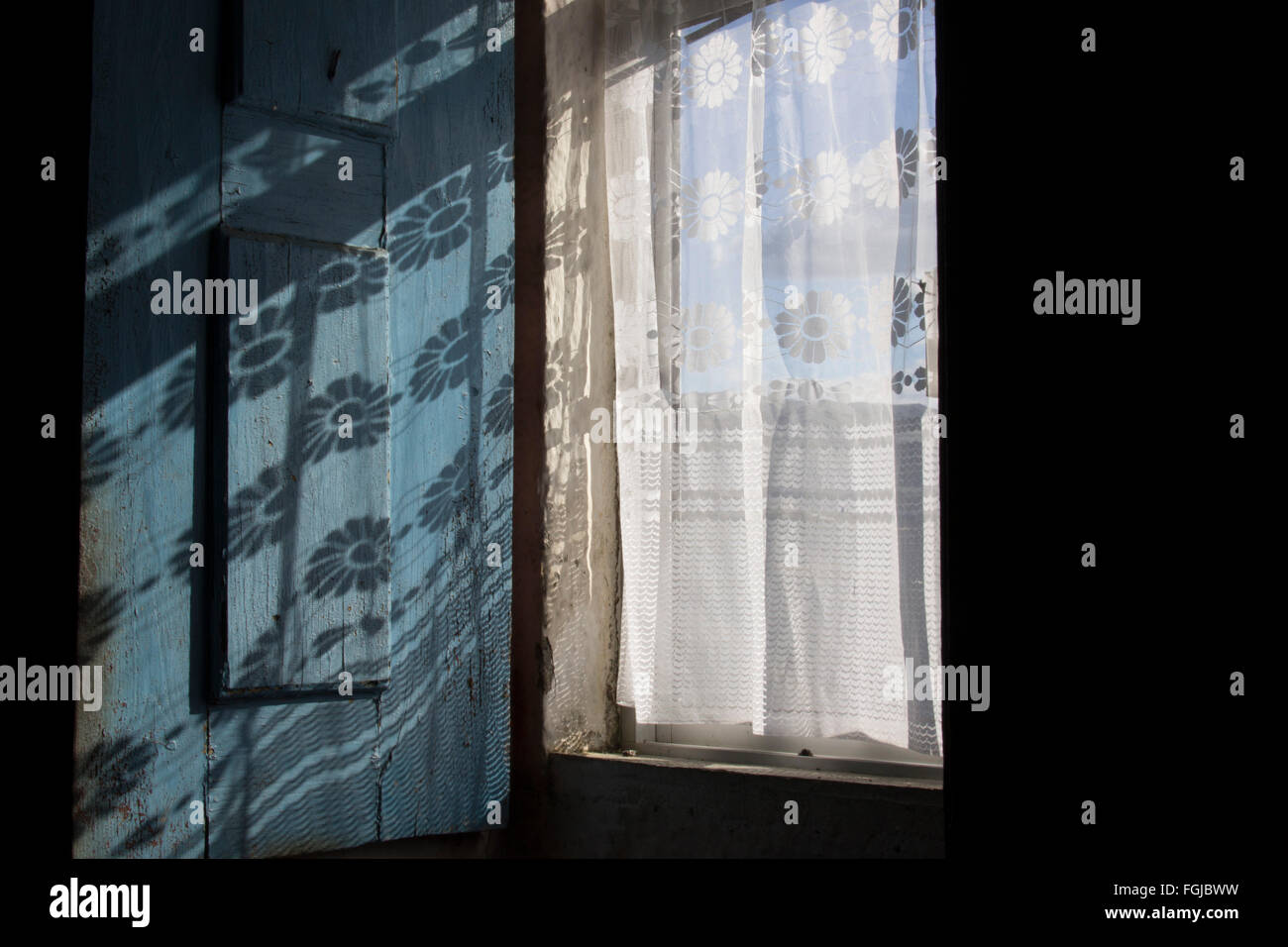 window, shadow, curtain, rustic house, flower, wood, textures, sun ...