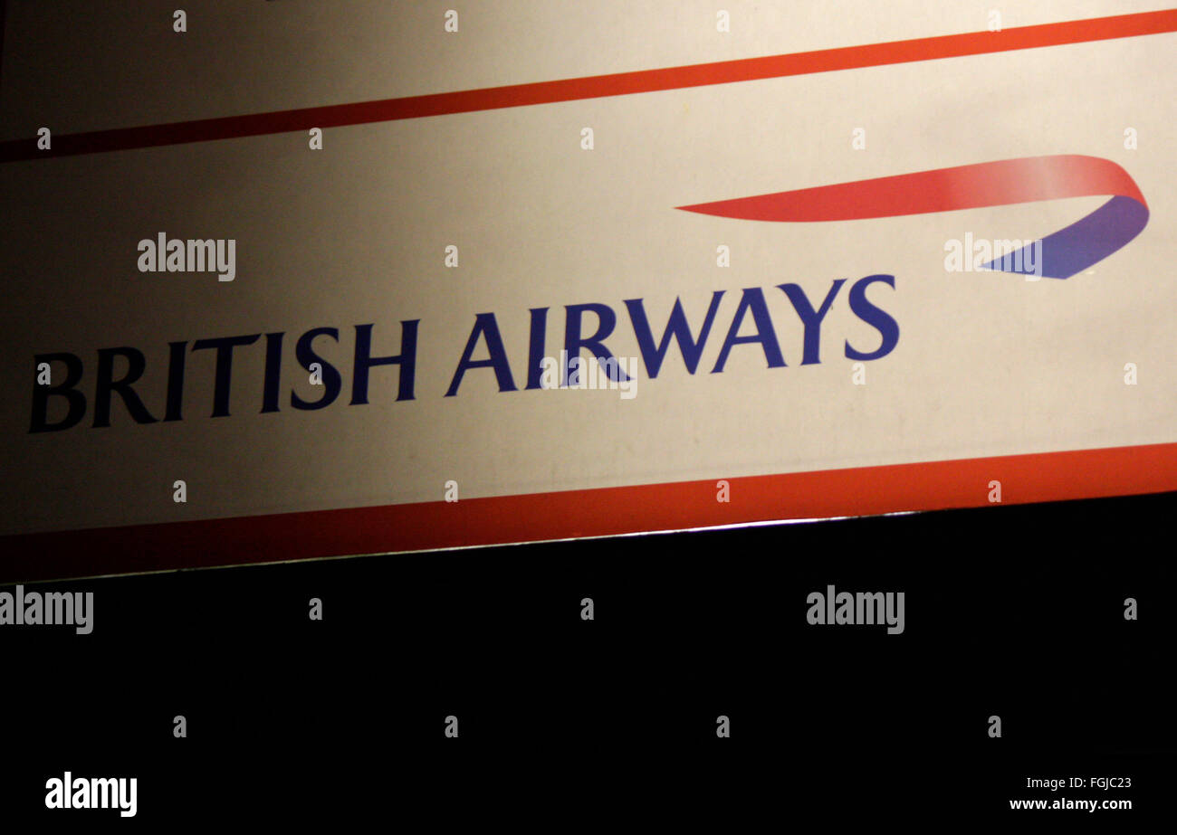British airways logo hi-res stock photography and images - Alamy
