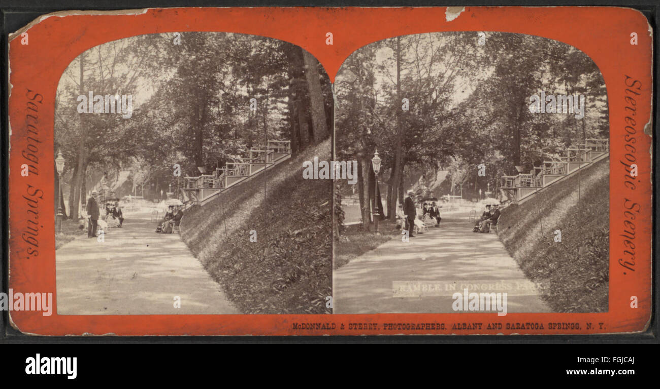 A photograph by McDonnald & Sterry showing a peaceful ramble through ...