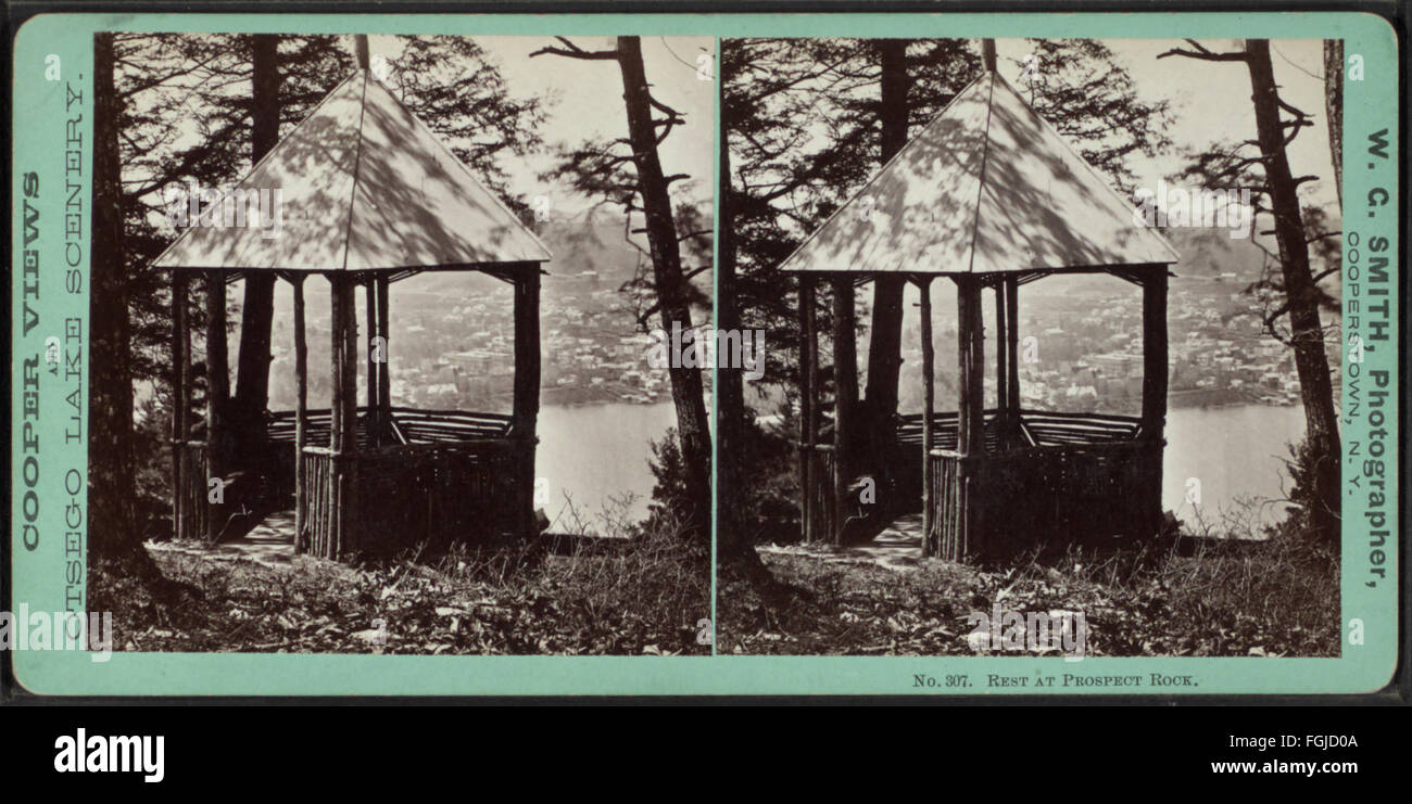 This photograph by Washington G. Smith shows a peaceful rest at ...