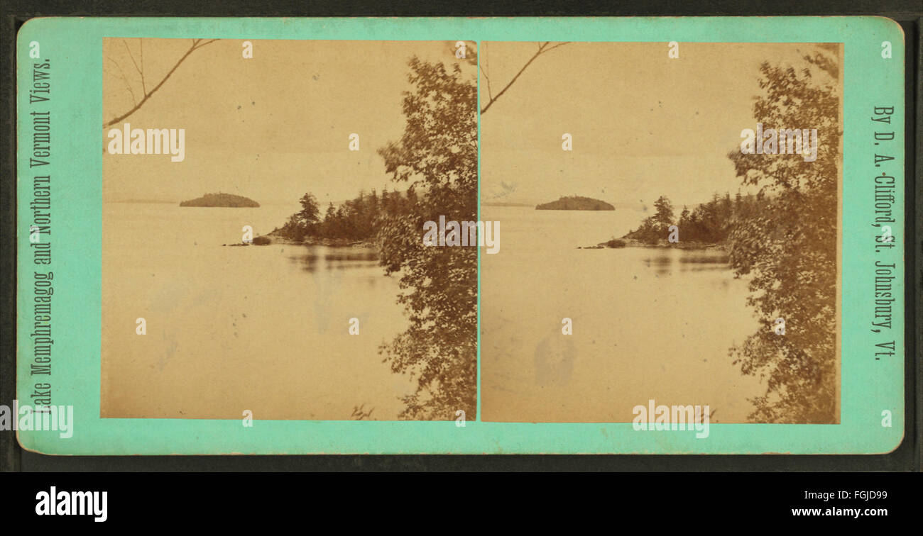 A photograph by D. A. Clifford showing Round Island as seen from a ...