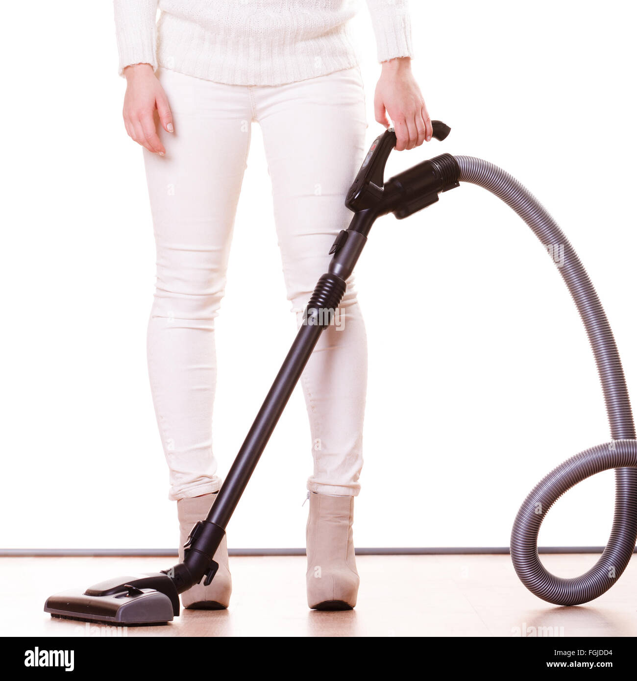 Hoovering legs hi-res stock photography and images - Alamy