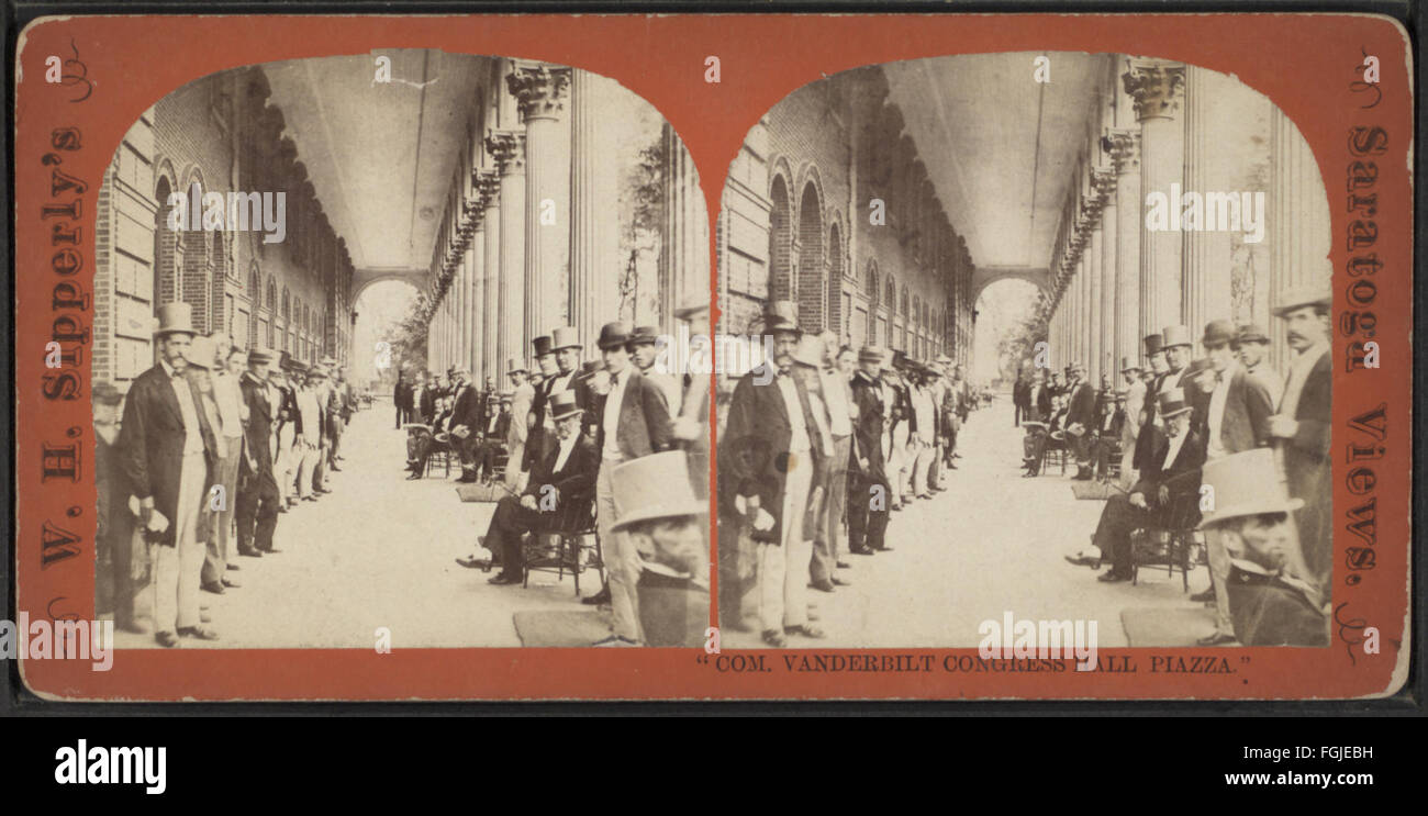 'Com. Vanderbilt Congress Hall Piazza.', by William H. Sipperly Stock ...