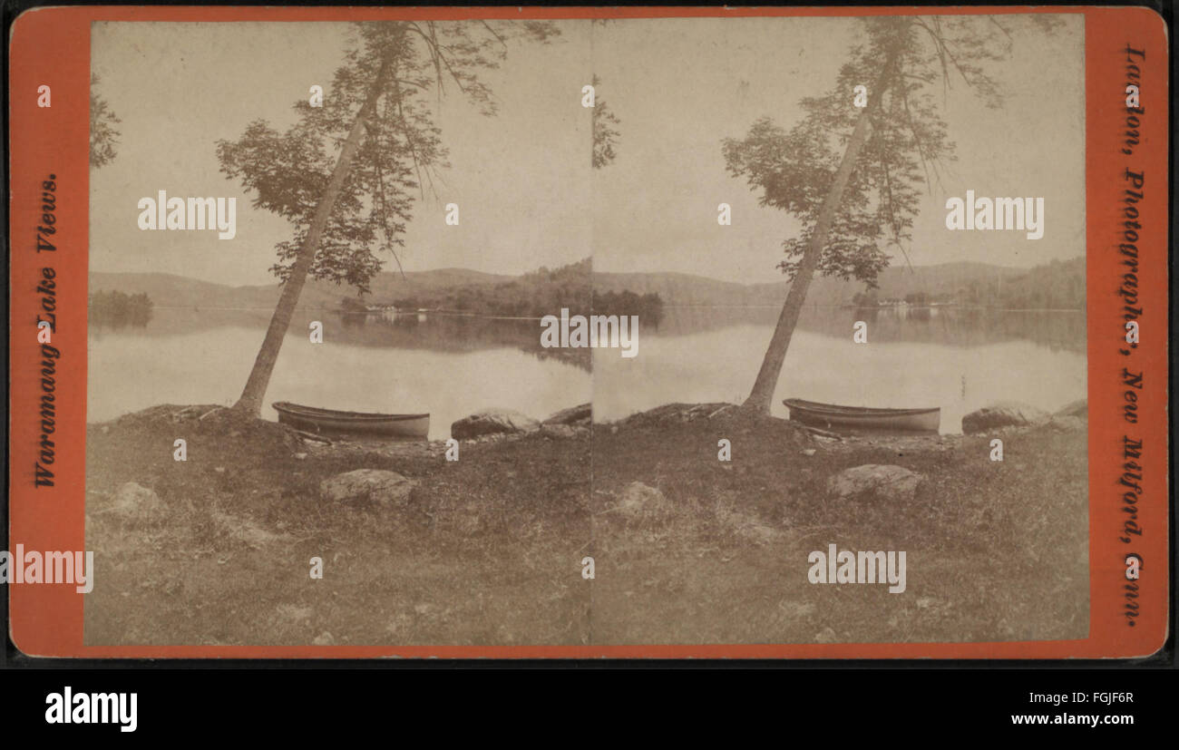 A photograph by Seth C. Landon showing the south shore from the west ...