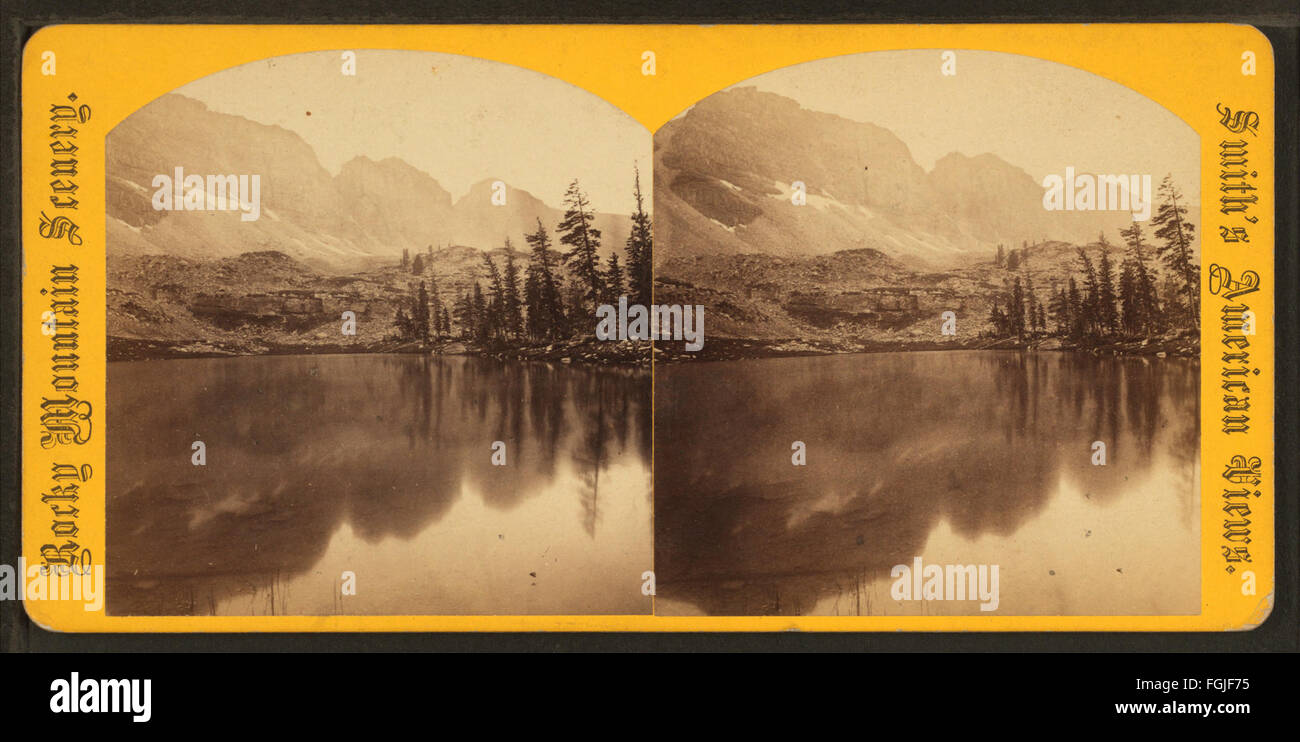 A photograph from the Robert N. Dennis collection showing a view of ...