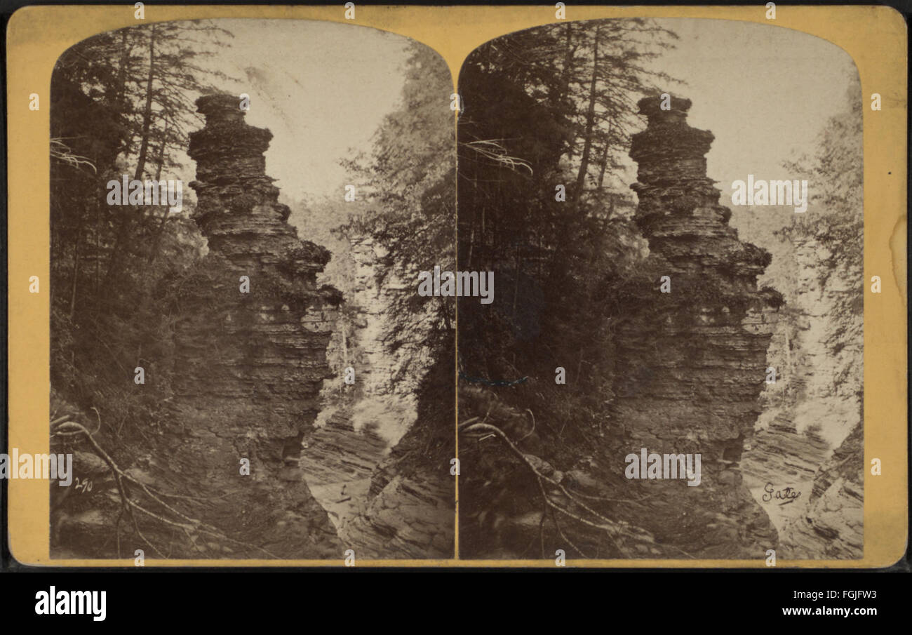 Steeple Rock from above, looking down, by Gates, G. F. (George F Stock ...