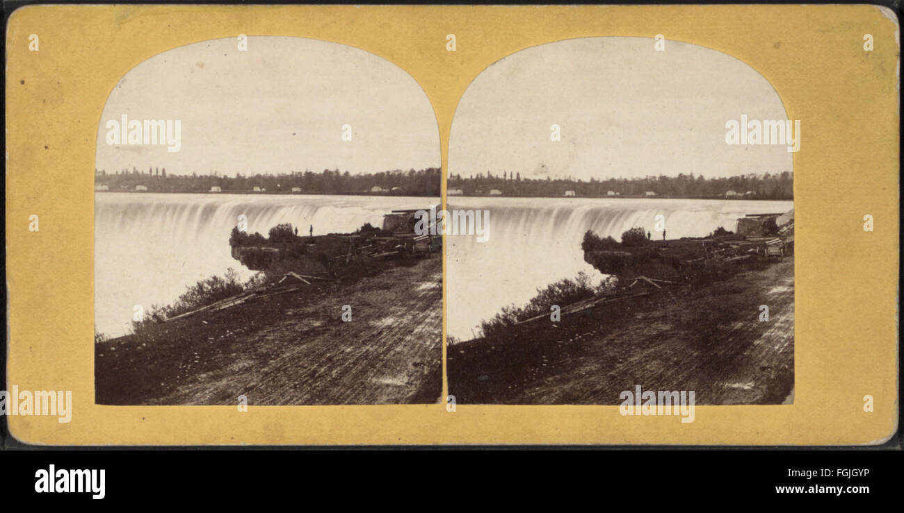Table Rock, Niagara Falls, from Robert N. Dennis collection of ...