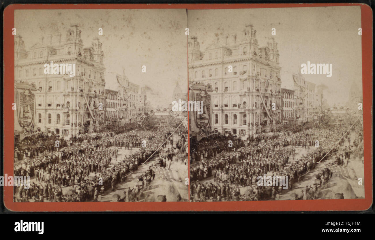 This photograph by R. S. De Lamater captures the celebration of the ...