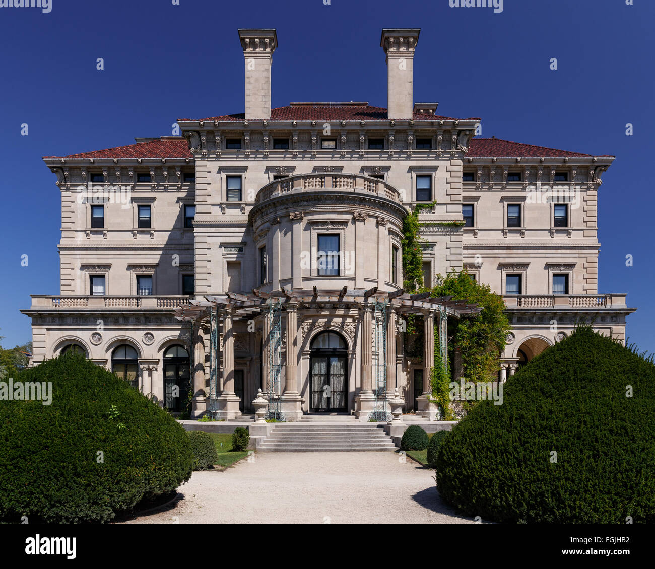 The Breakers, palatial mansion of Cornelius Vanderbilt and chief among ...