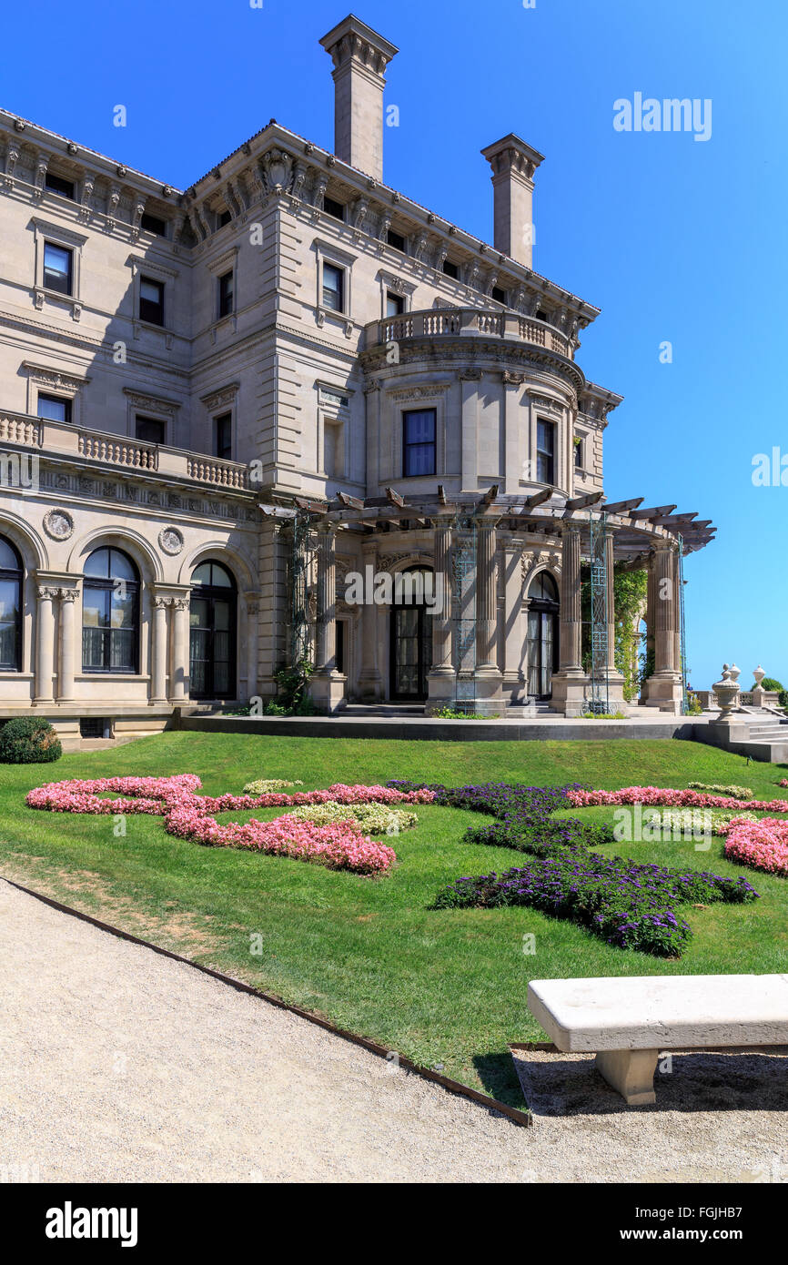 The Breakers, palatial mansion of Cornelius Vanderbilt and chief among ...