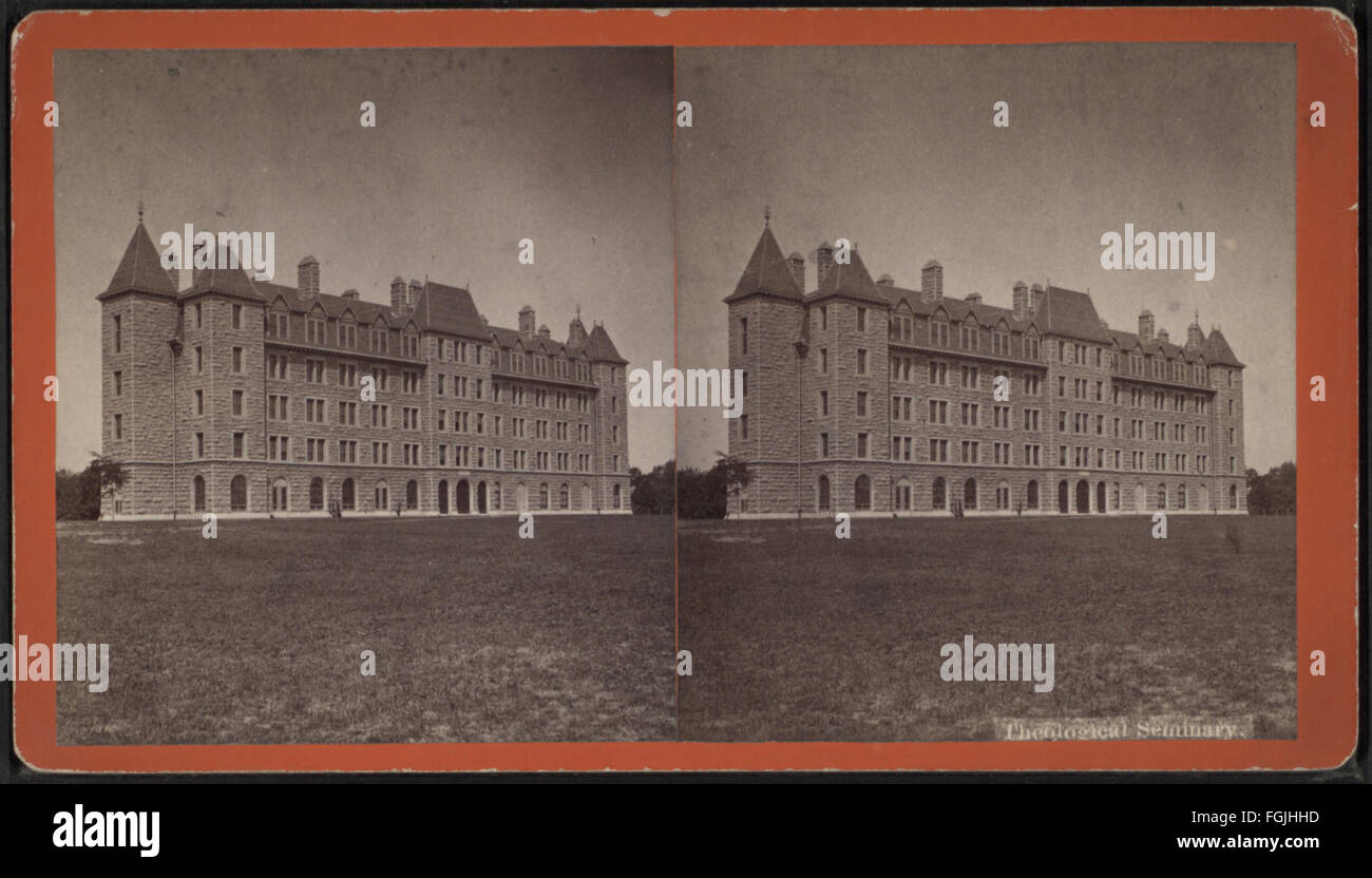 This photograph by Ernsberger & Ray depicts the Theological Seminary ...