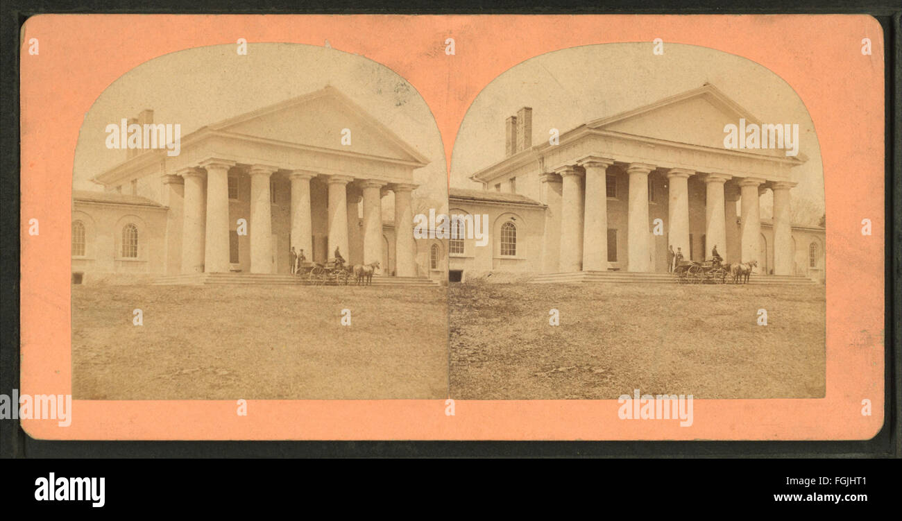 This photograph by Bell & Bro. shows Arlington House in Arlington ...