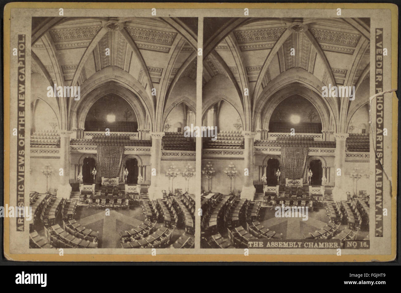 Photograph by Aaron Veeder showing the Assembly Chamber, likely in a ...