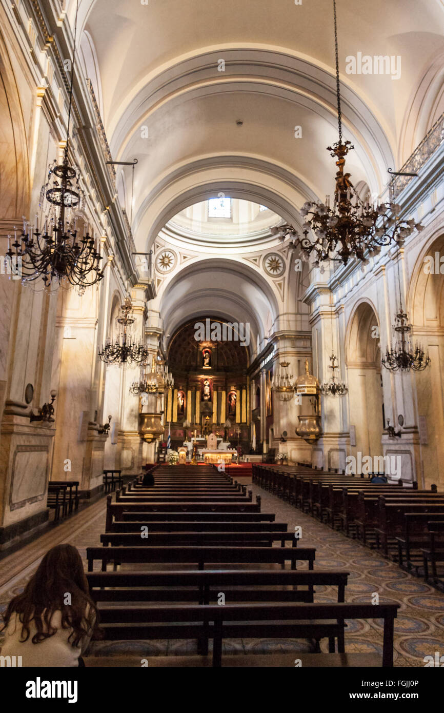 Montevideo Cathedral Uruguay Stock Photo - Alamy