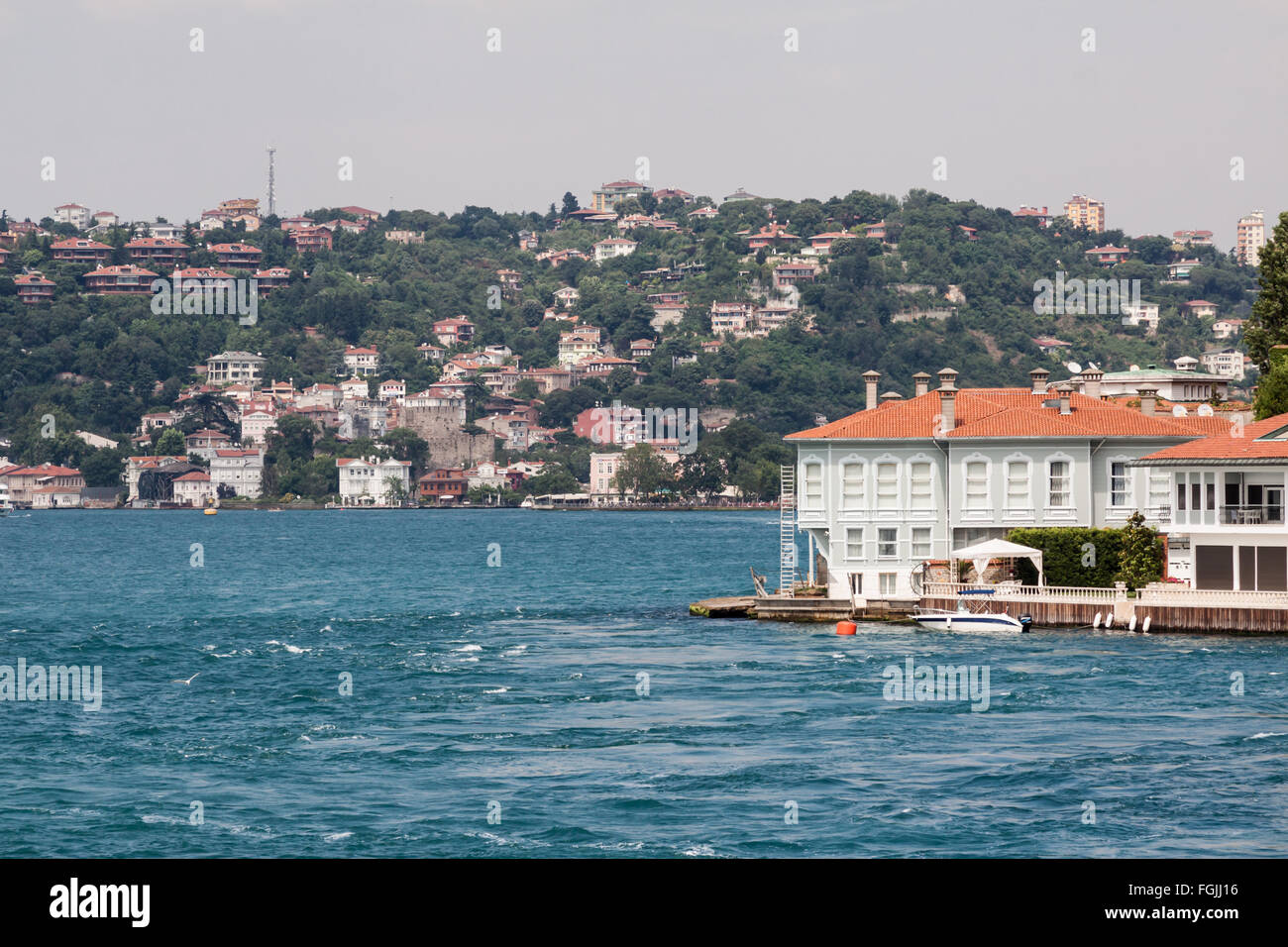 Bosphorus Istanbul Historical Buildings Stock Photo - Alamy