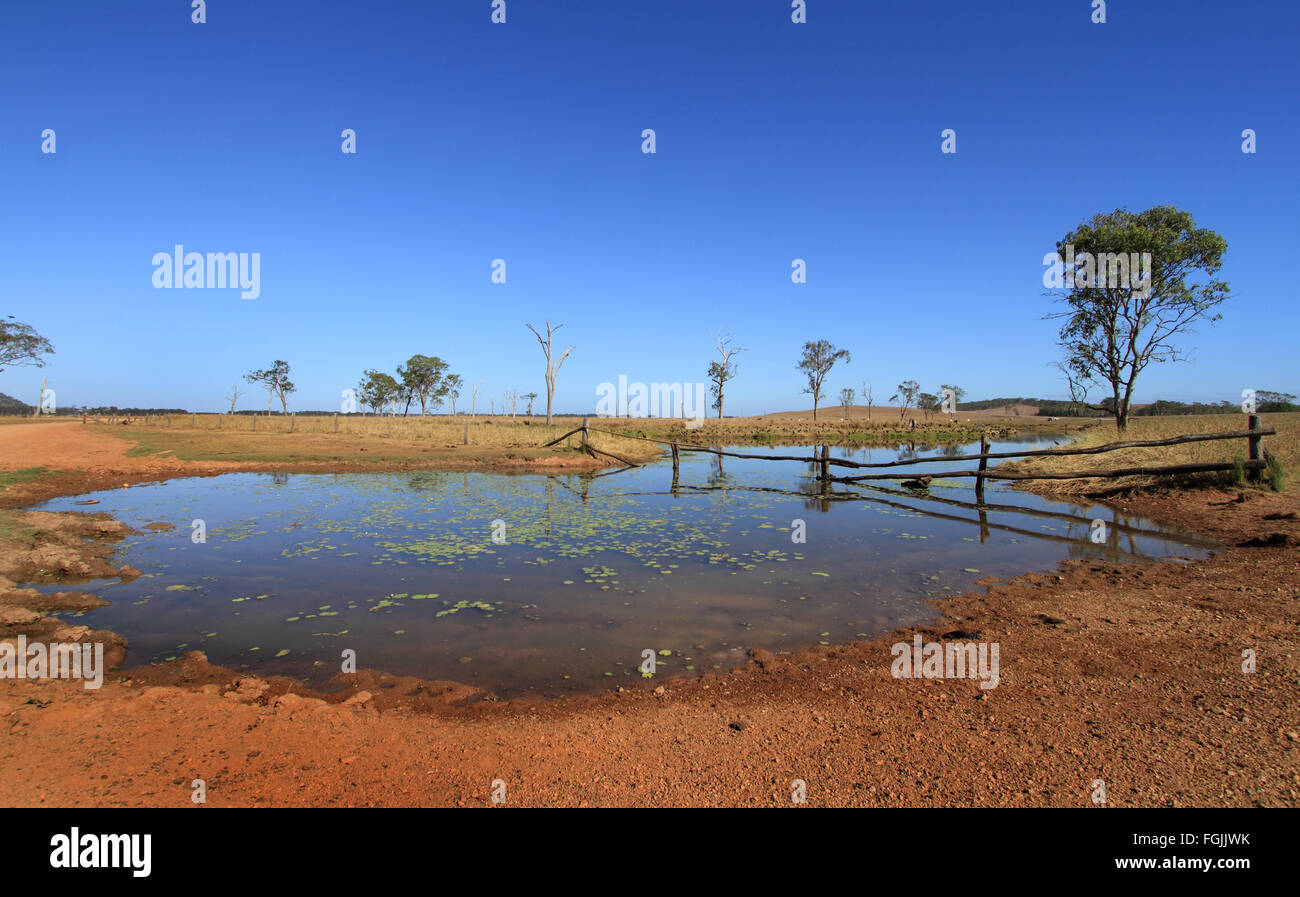Billabong waterhole landscape hi-res stock photography and images - Alamy