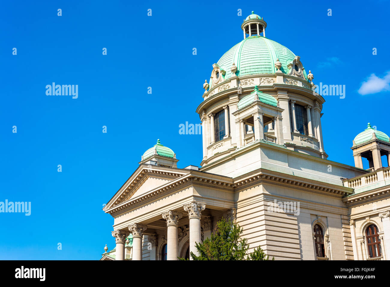 Belgrade palace assembly hi-res stock photography and images - Alamy