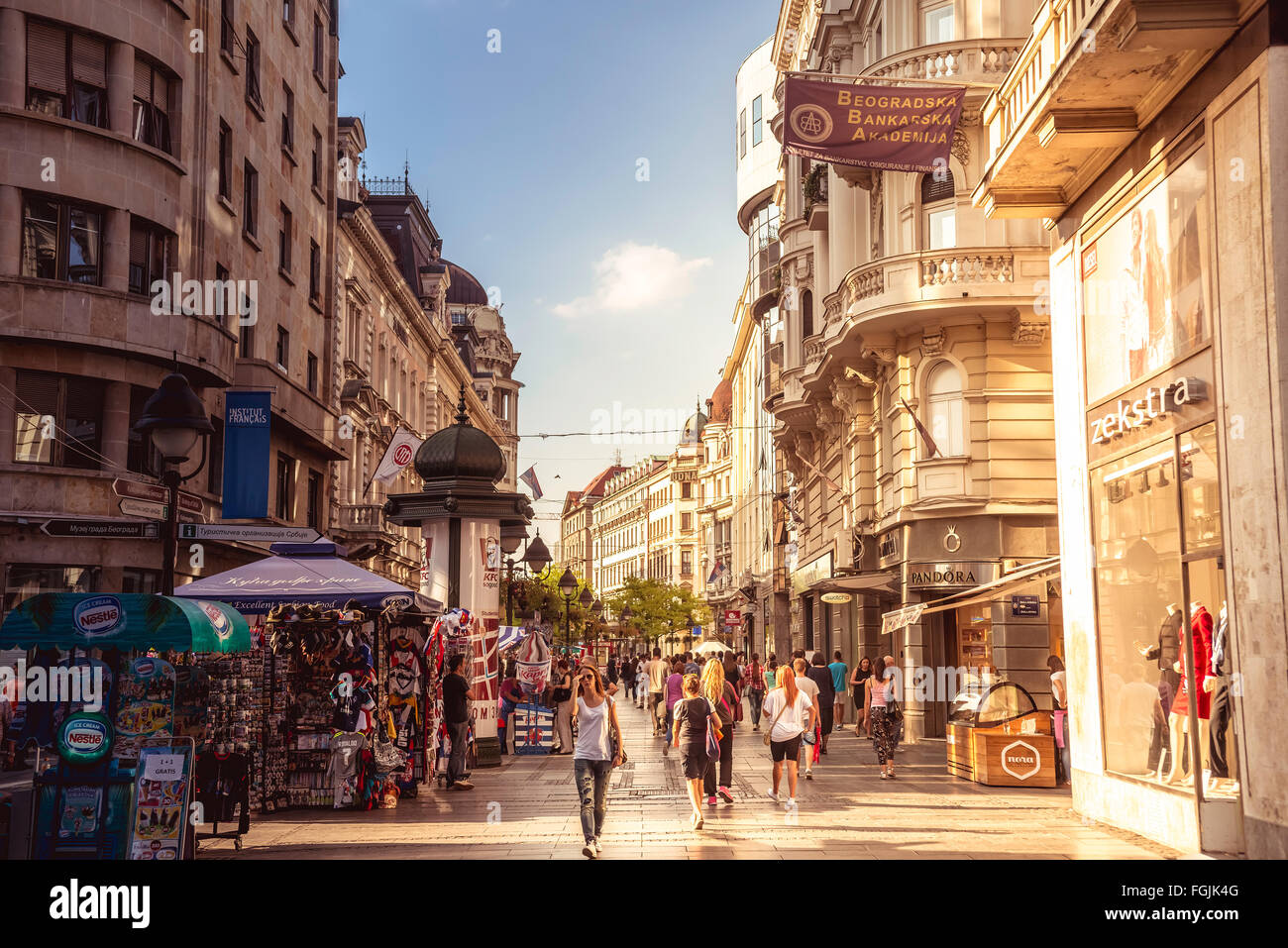 Knez mihajlova hi-res stock photography and images - Alamy