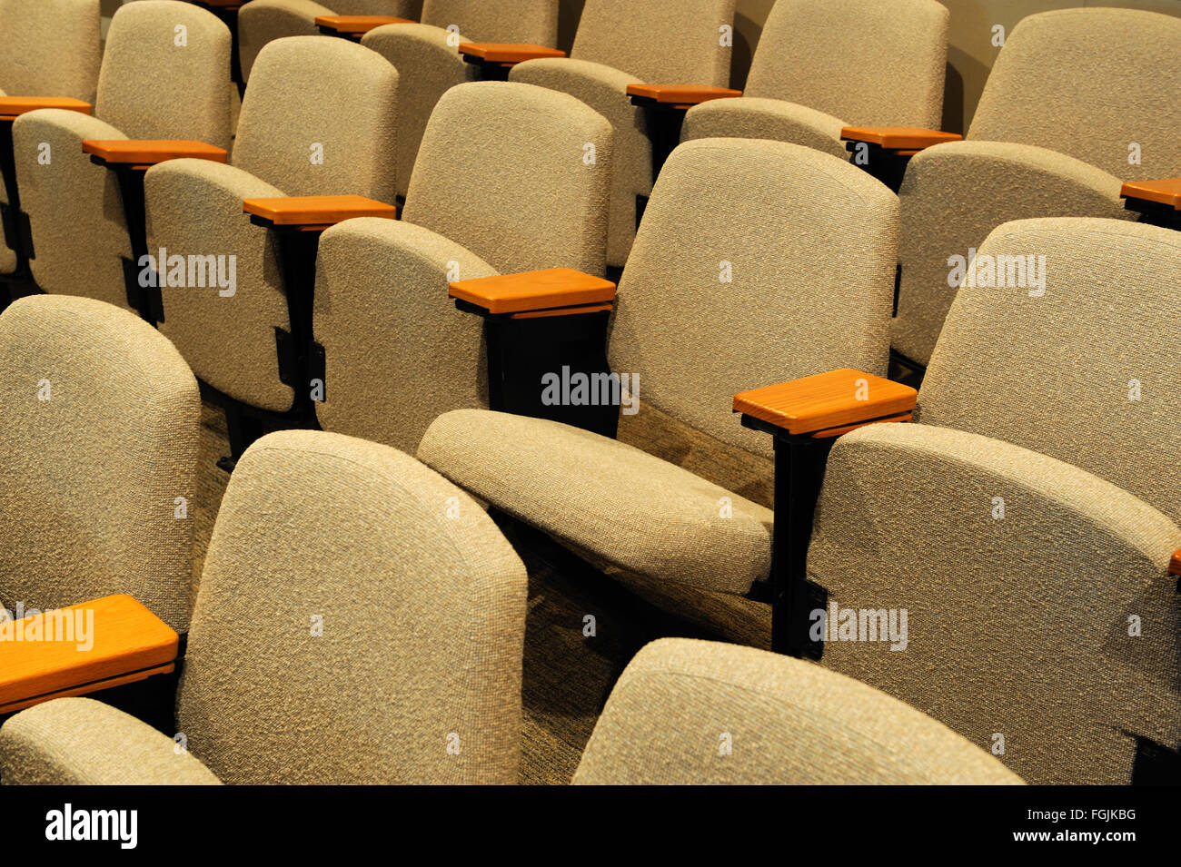rows of seats in auditorium Stock Photo - Alamy
