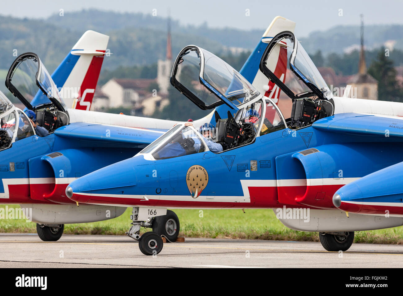 Patrouille de France, the national formation display team of the French ...