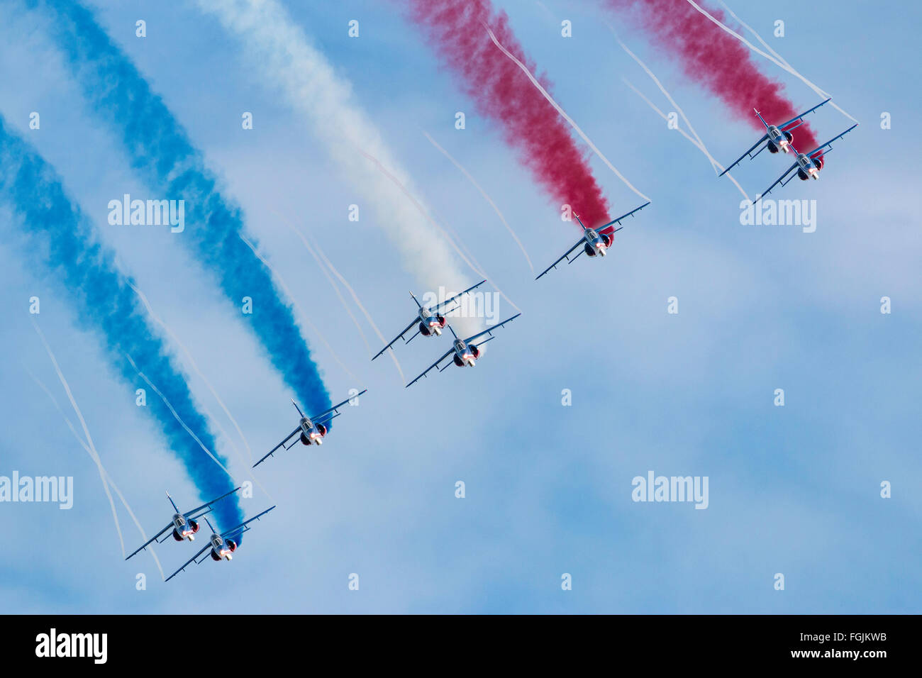 Patrouille de France, the national formation display team of the French ...