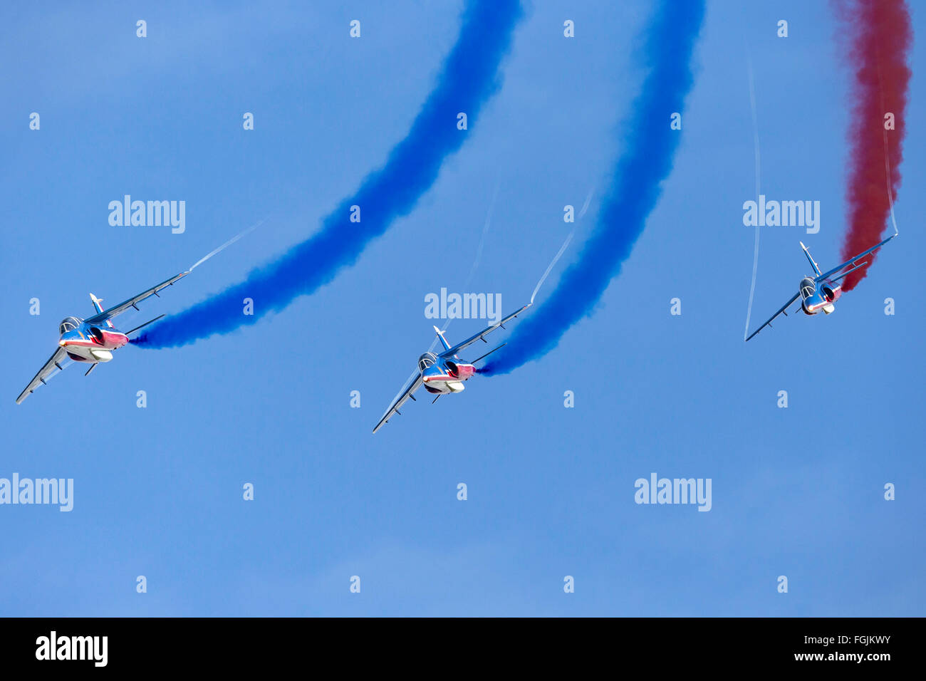 Patrouille de France, the national formation display team of the French ...