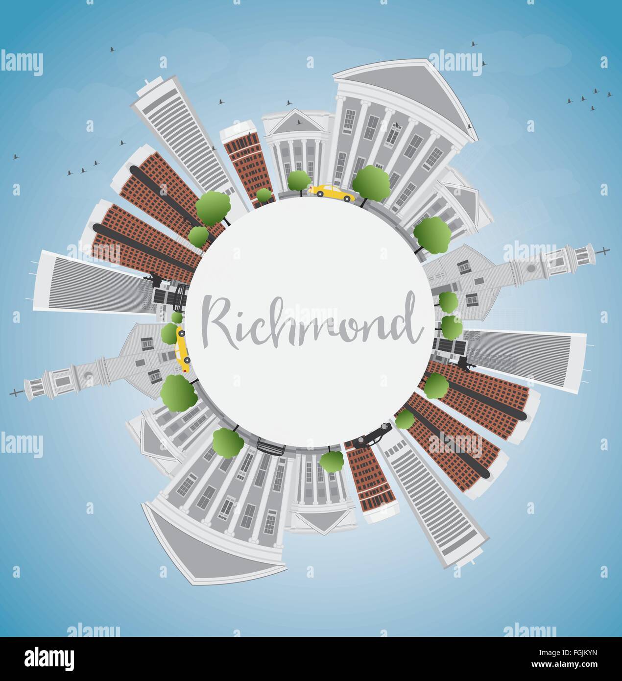 Richmond travel Stock Vector Images - Alamy